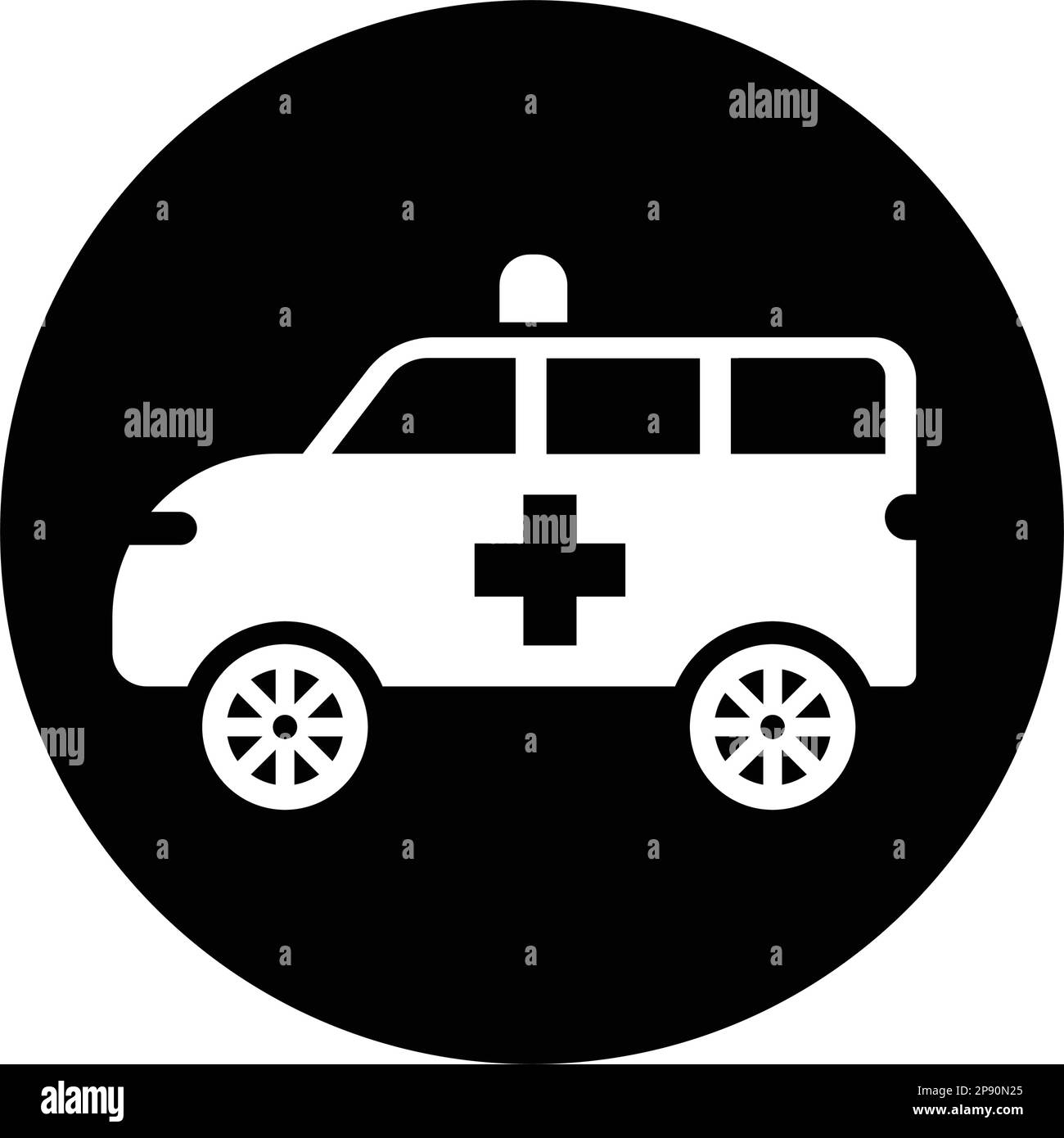 Ambulance icon, vector graphics for medical purpose or any Stock Vector ...