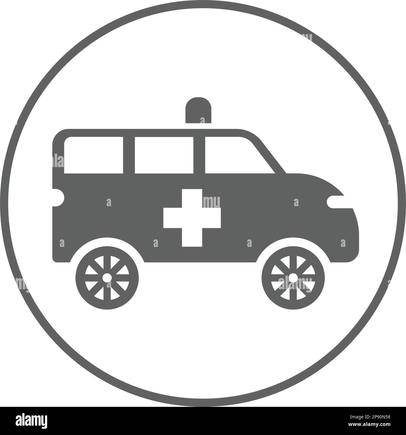 Ambulance icon, vector graphics for medical purpose or any Stock Vector ...