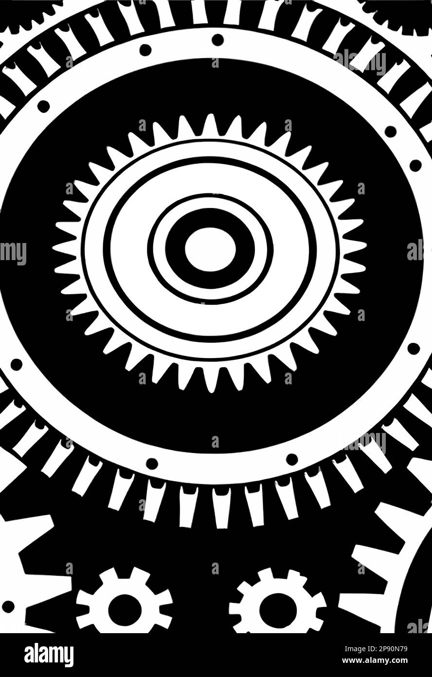 Gears team teamwork cogs cog Stock Vector Images - Alamy