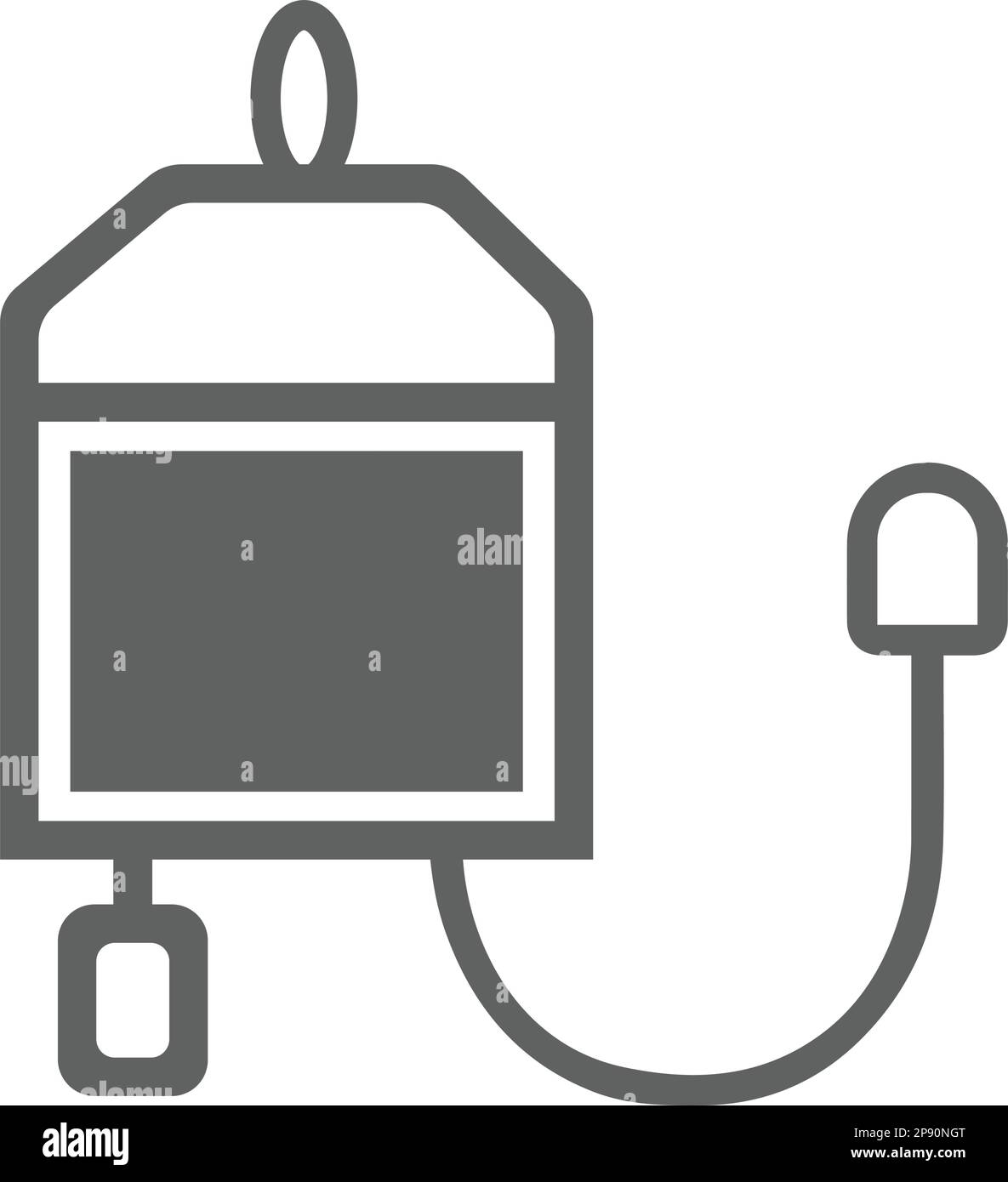 Blood Transfusion icon, vector graphics. Use for commercial, print ...