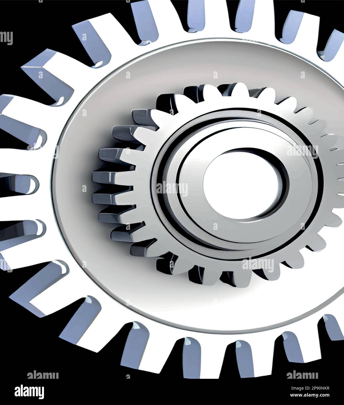 Gears team teamwork cogs cog Stock Vector Images - Alamy