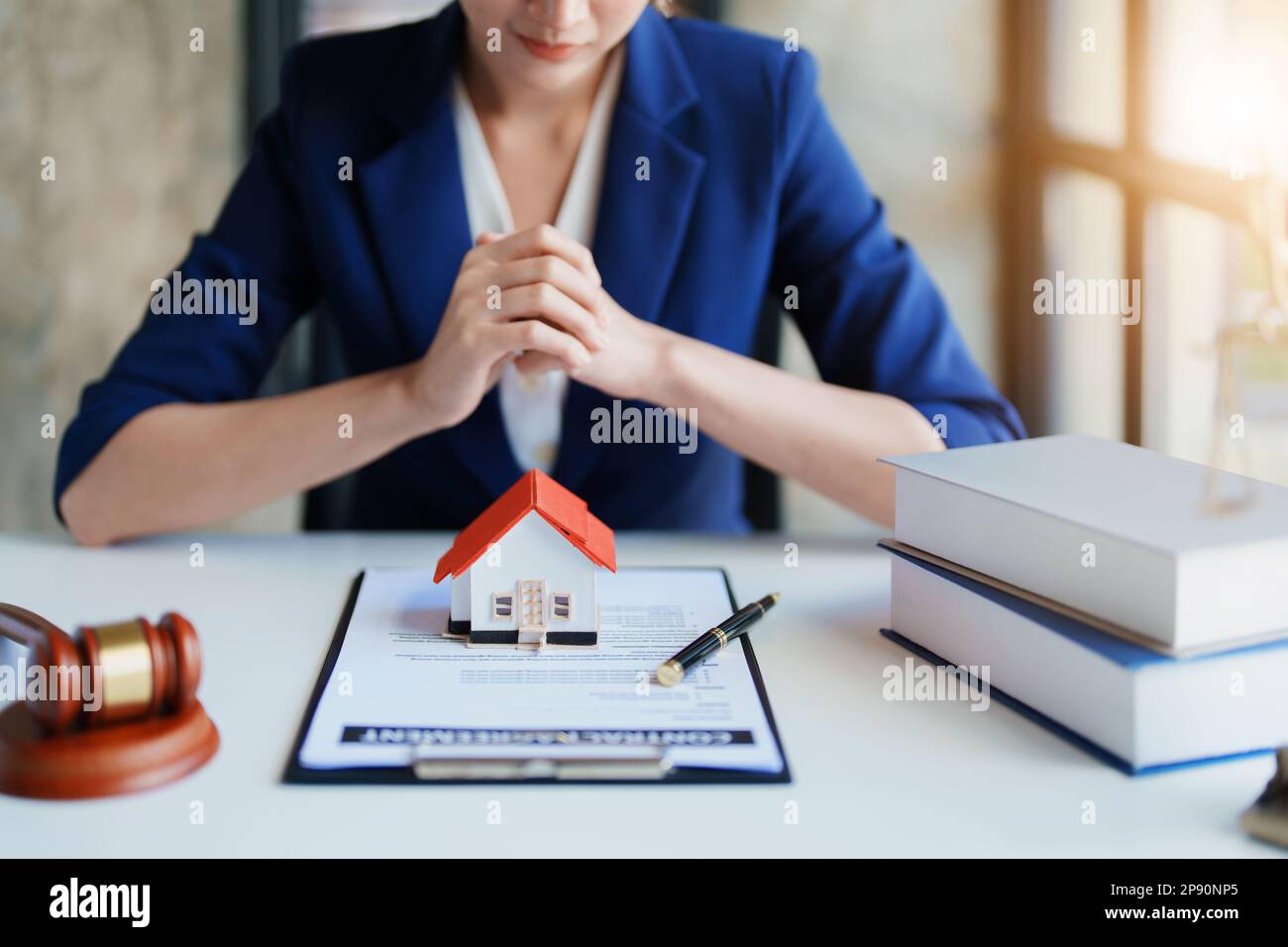 Law, Consultation, Agreement, Contract, Concept Attorney or Lawyer is ...