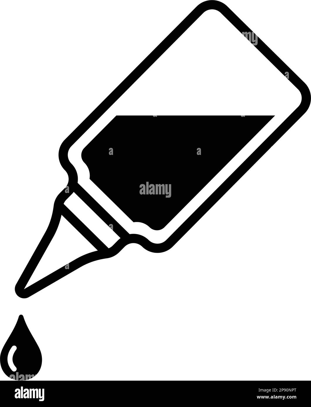Chemical Dropper icon, vector graphics for various use Stock Vector ...
