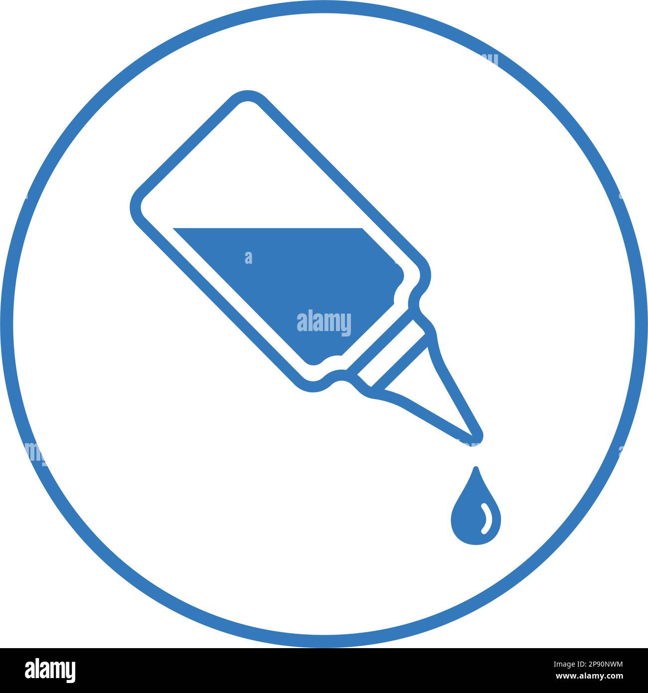 Chemical Dropper icon, vector graphics for various use Stock Vector ...