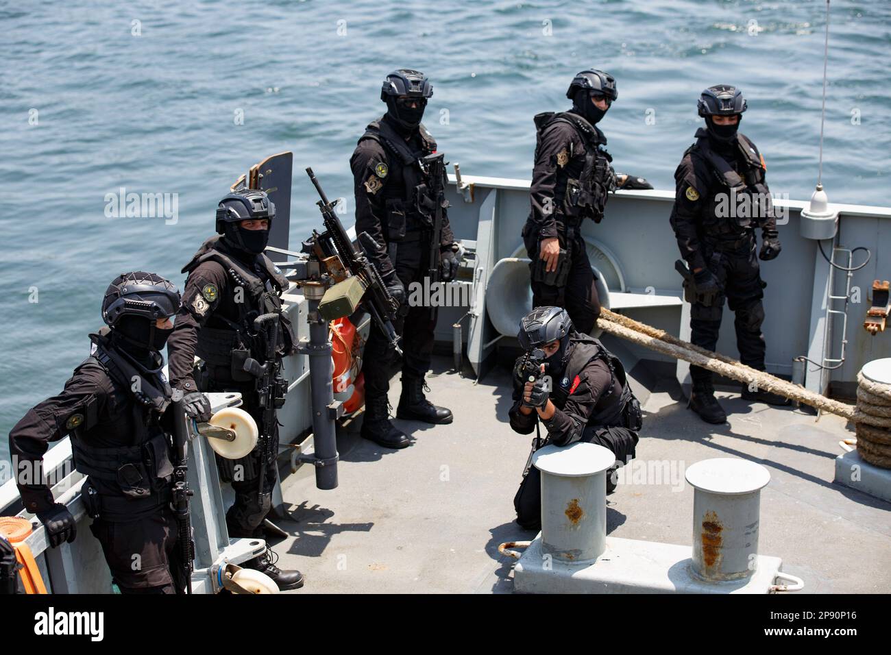 Soldiers from Morocco conduct close quarter combat drills during ...