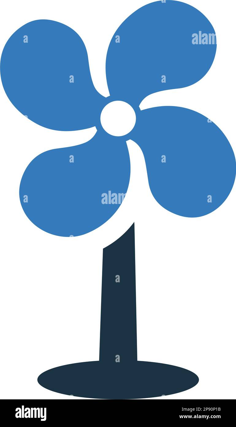 Cooler, table fan icon. Beautiful, meticulously designed icon. Well ...