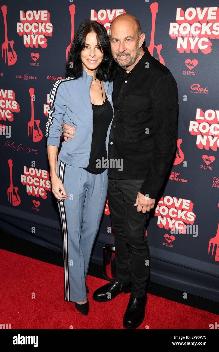New York, USA. 09th Mar, 2023. Joyce Varvatos and John Varvatos at the ...