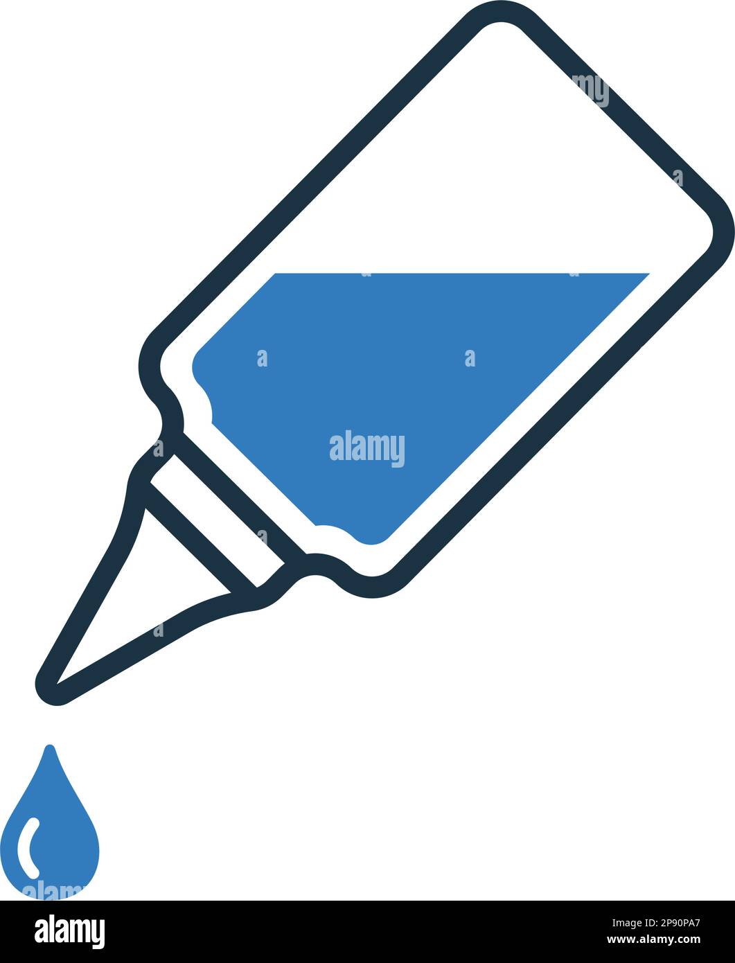 Chemical Dropper icon, vector graphics for various use Stock Vector ...