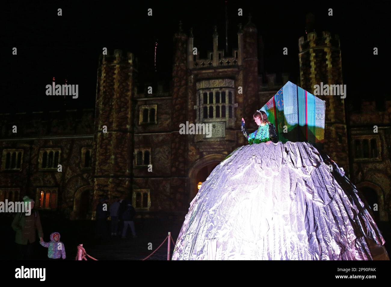 Palace of Light 2022 - illuminated display based on the 'King's Beasts ...