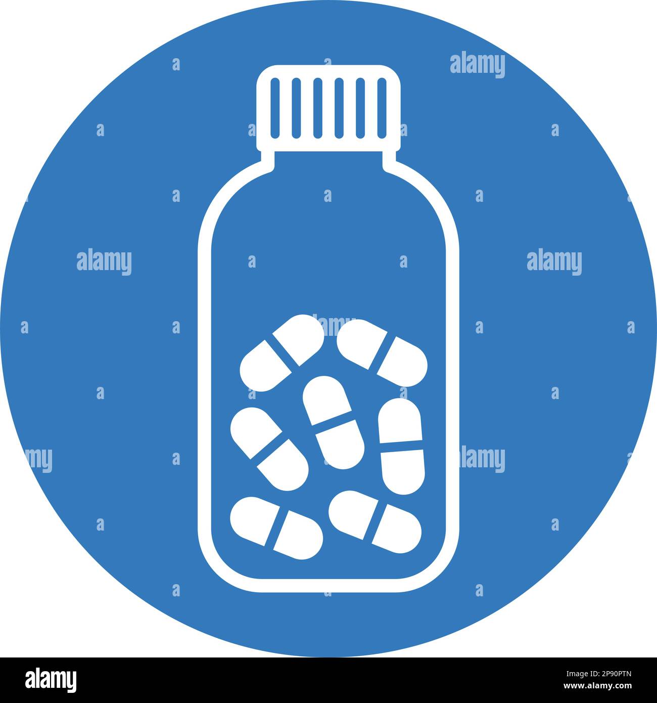 Drugs, Medicine Vial Icon, vector graphics for various use Stock Vector ...