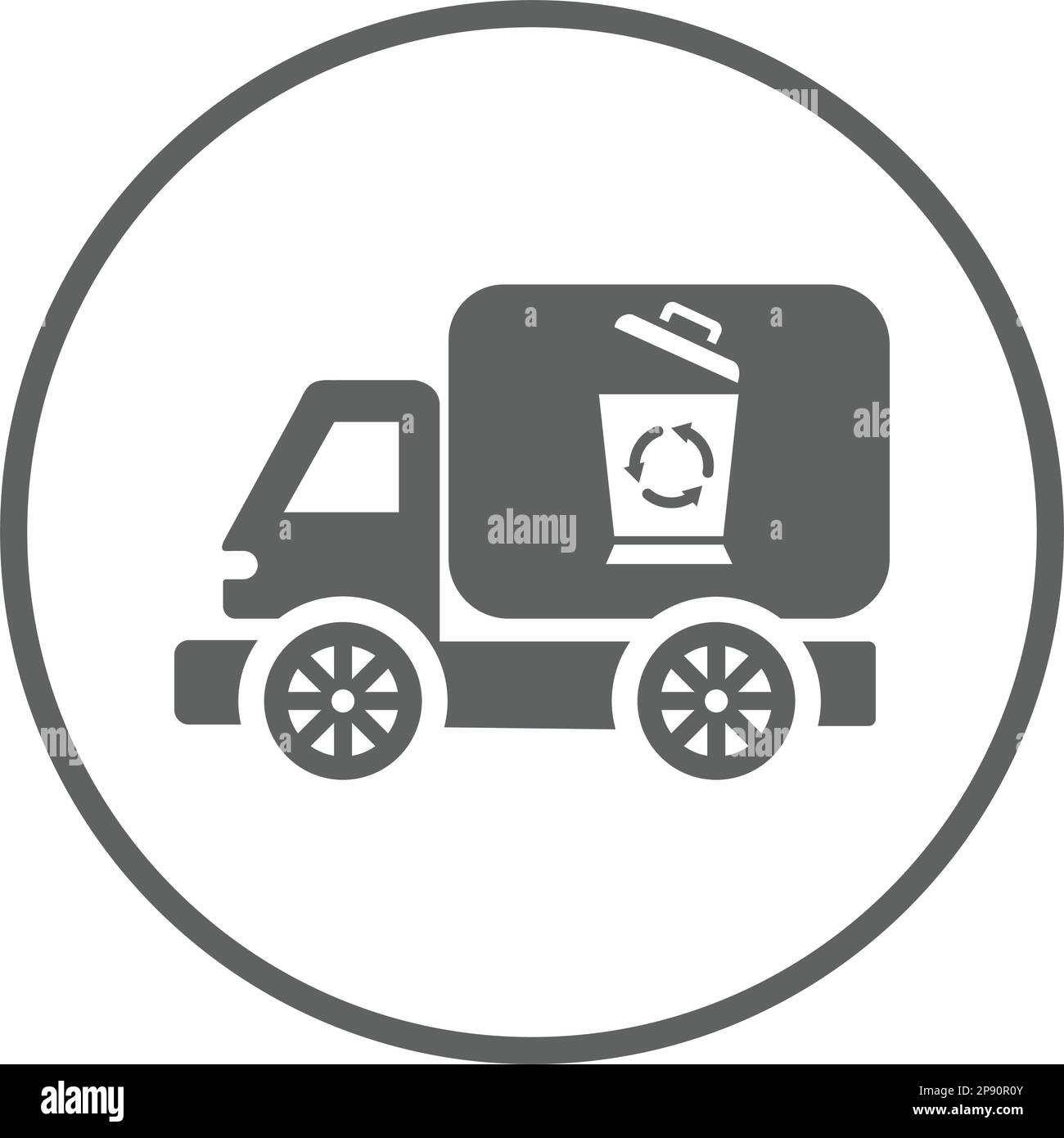 Garbage car icon. Beautiful, meticulously designed icon. Well organized ...