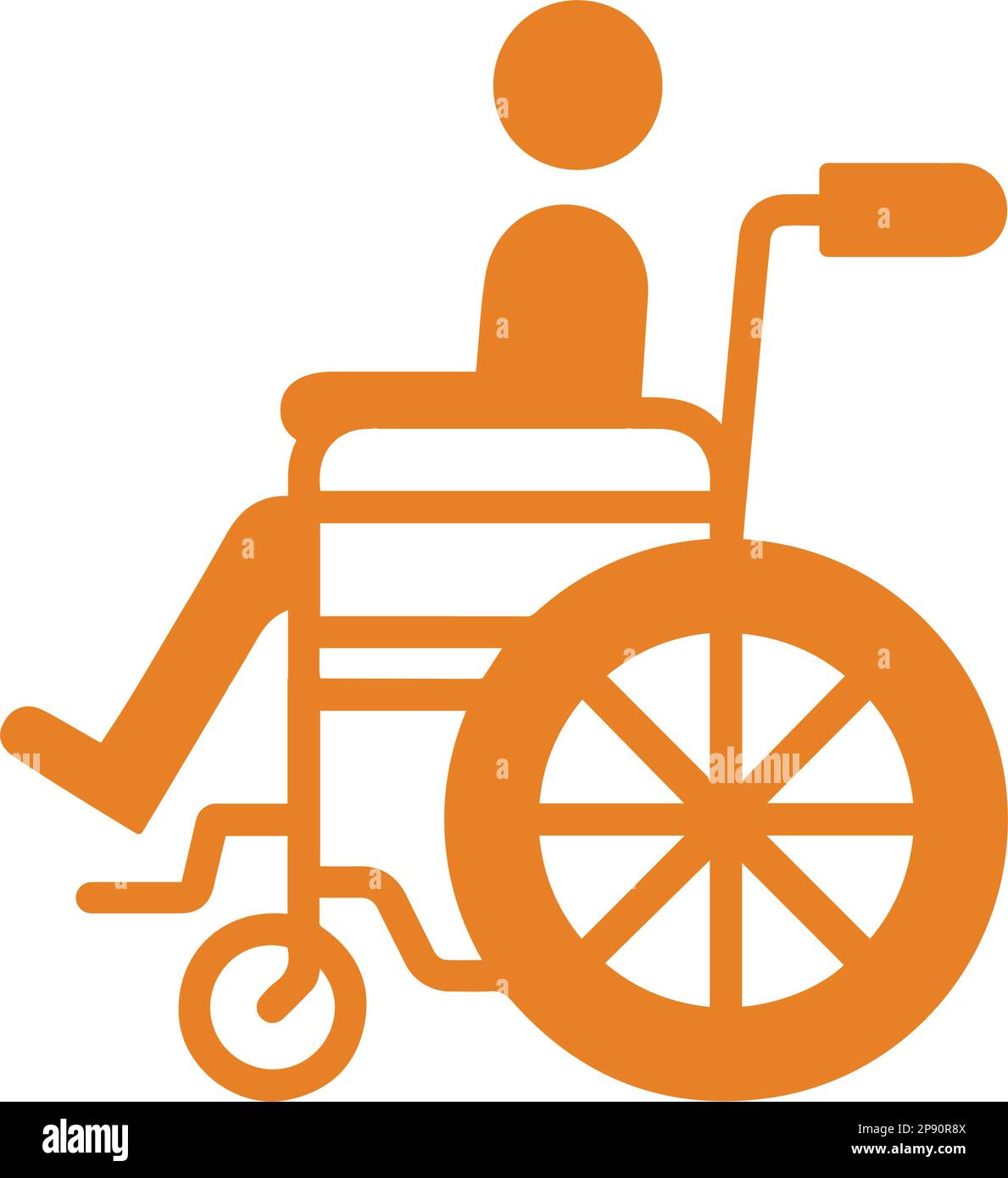 Disabled, wheelchair icon, vector graphics for various use Stock Vector ...