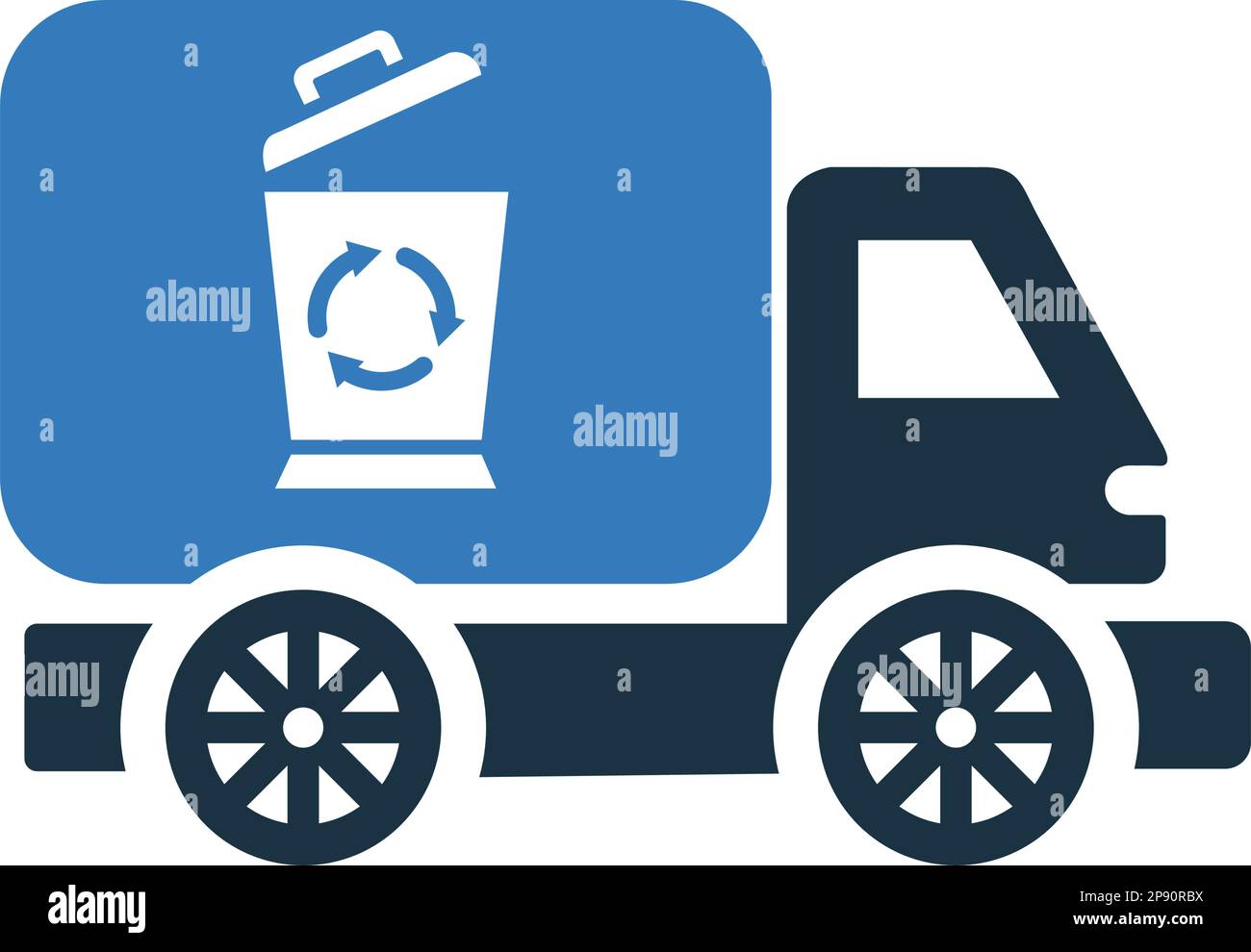 Garbage car icon. Beautiful, meticulously designed icon. Well organized ...