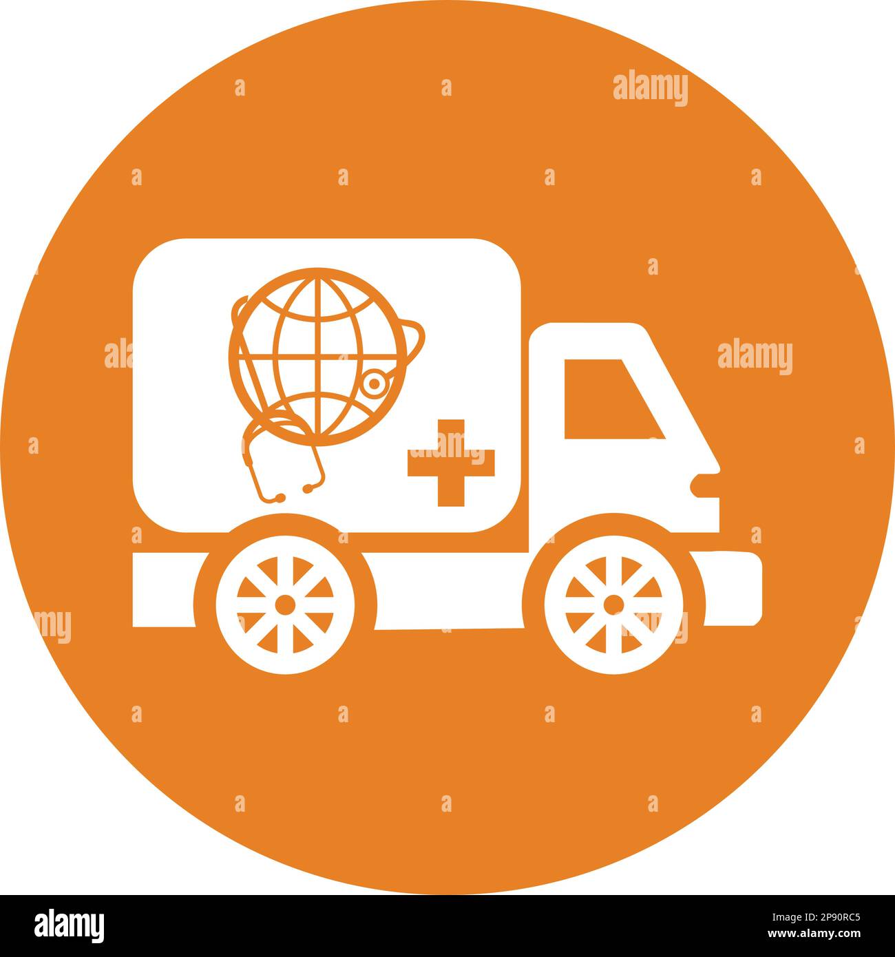 Global Health icon, vector graphics for various use Stock Vector Image ...