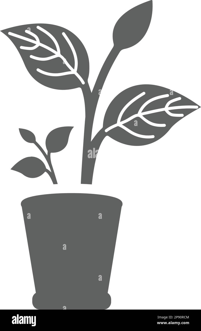 Ecology, grow plant icon. Use for commercial, print media, web or any ...