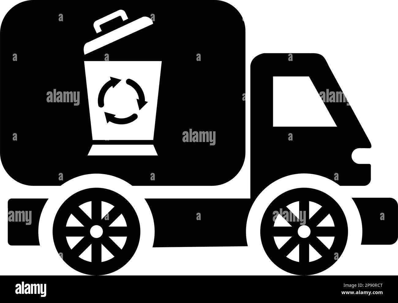 Garbage car icon. Beautiful, meticulously designed icon. Well organized ...