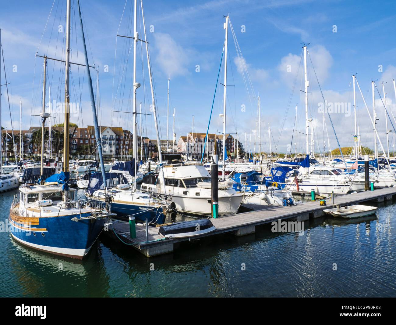 Marina pleasure boats on hi-res stock photography and images - Alamy