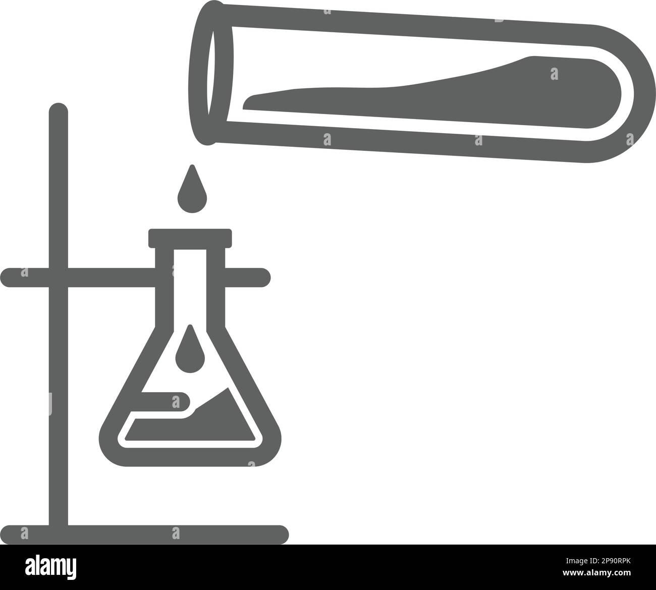 Experiment, laboratory, tubes icon. Beautiful design and fully editable ...