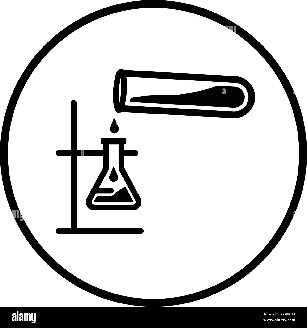 Experiment, laboratory, tubes icon. Beautiful design and fully editable ...