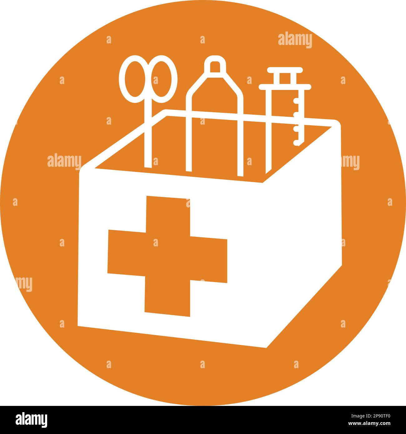 Medical equipment box icon, vector graphics for various use Stock ...