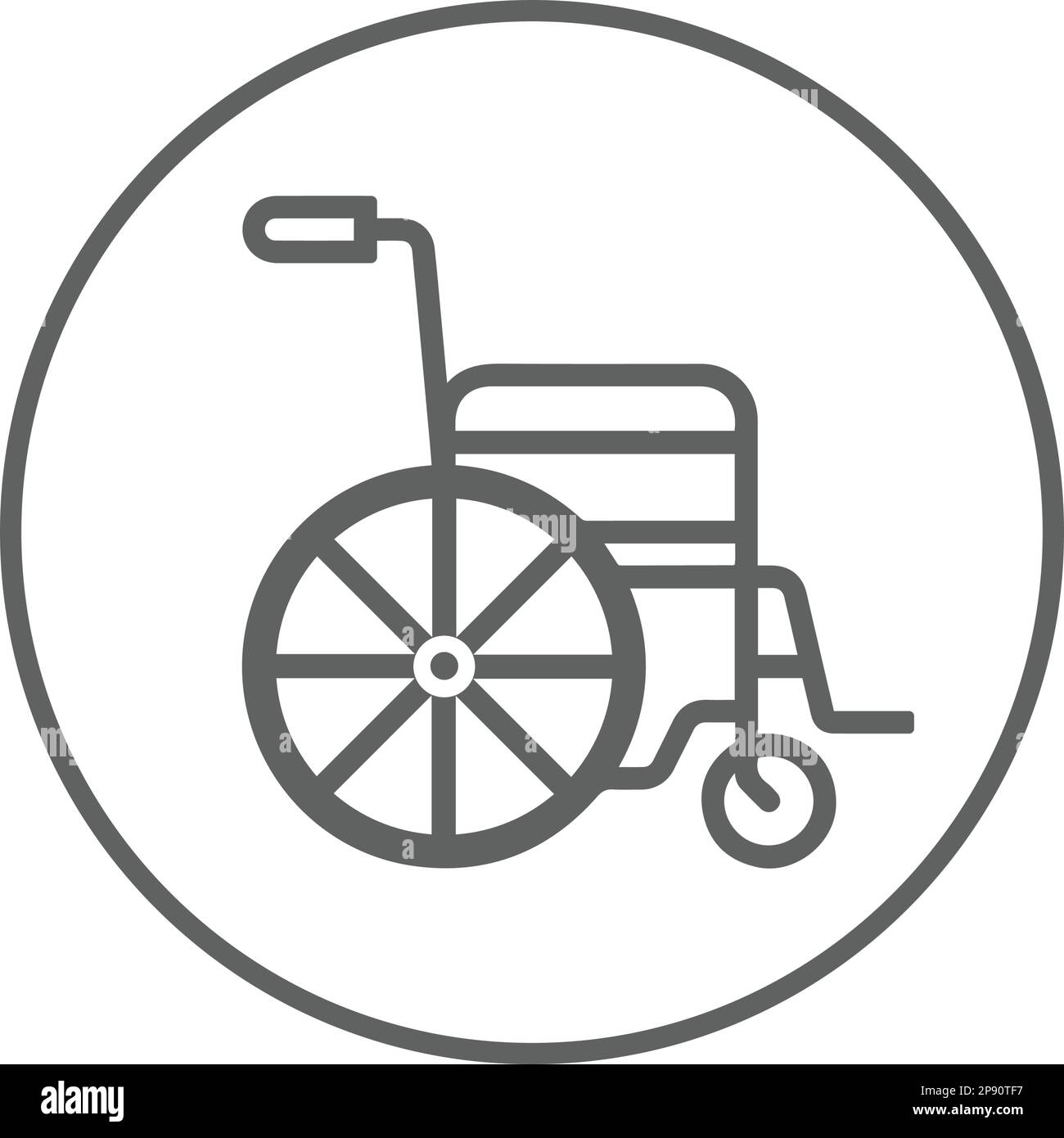 Wheelchair Icon. Beautiful design and fully editable vector for ...