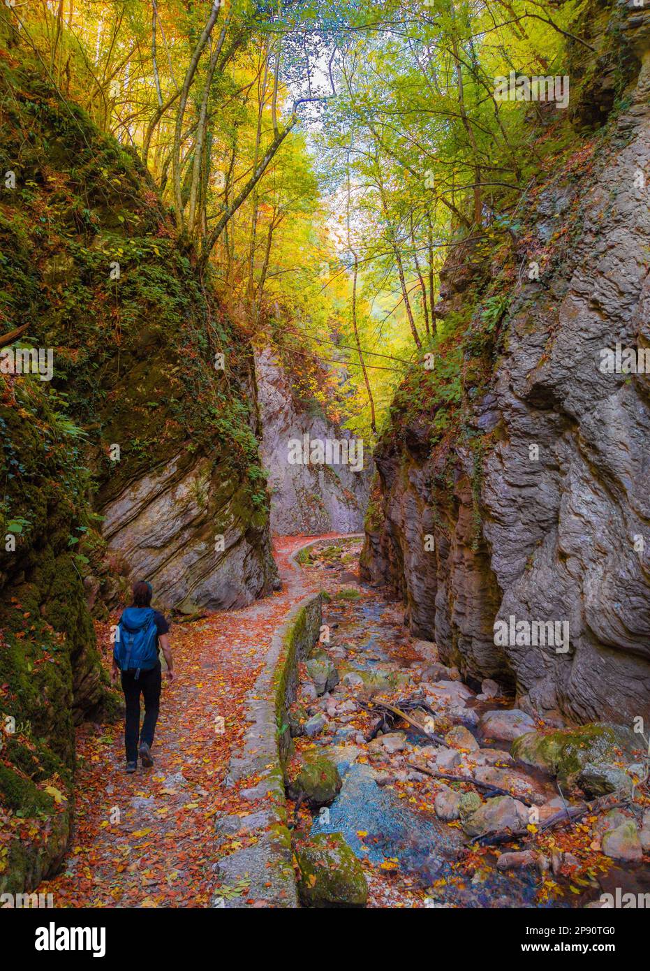Gola dell'Infernaccio (Italy) - Infernaccio canyon and Eremo di San ...