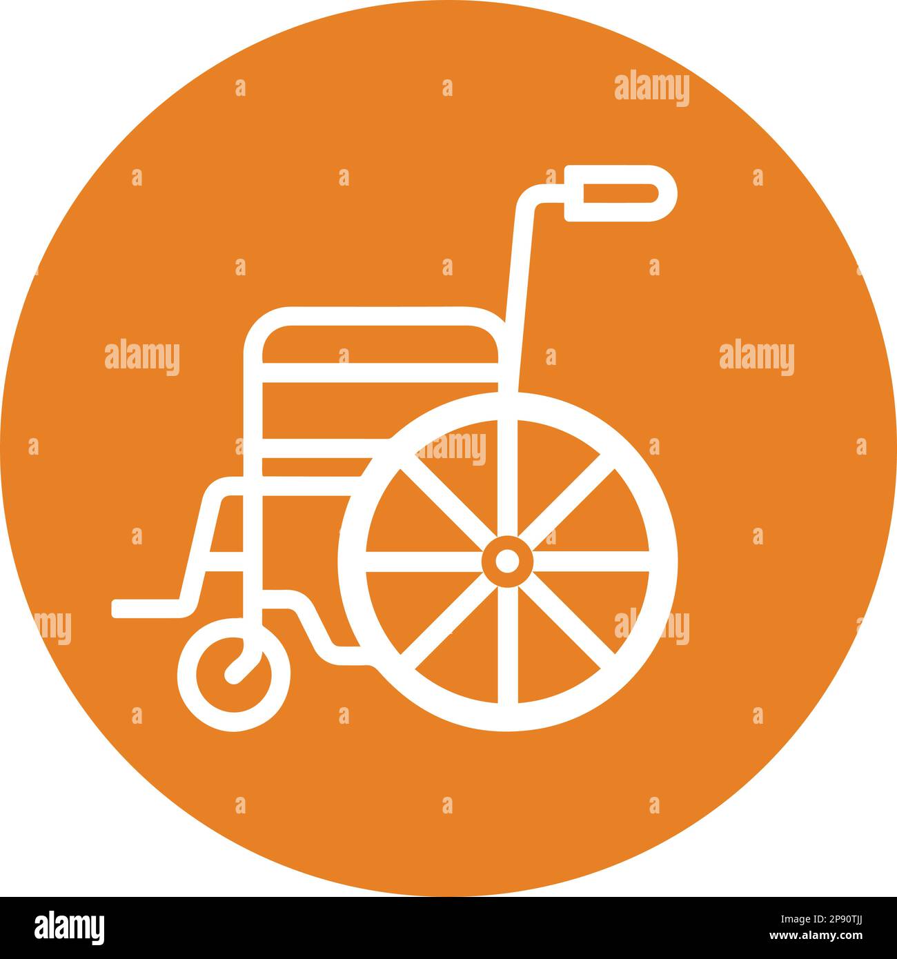 Wheelchair Icon. Beautiful design and fully editable vector for ...