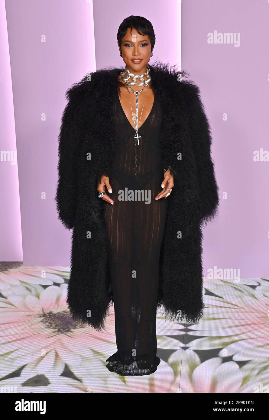 Hollywood, CA. March 9, 2023, Karrueche Tran arriving at the Green ...