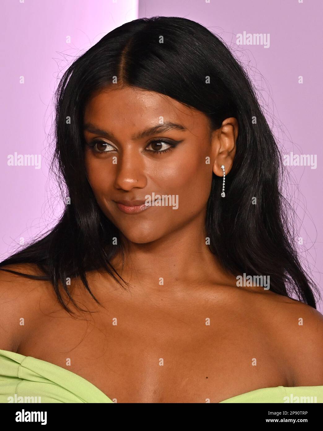 Hollywood, CA. March 9, 2023, Simone Ashley arriving at the Green ...