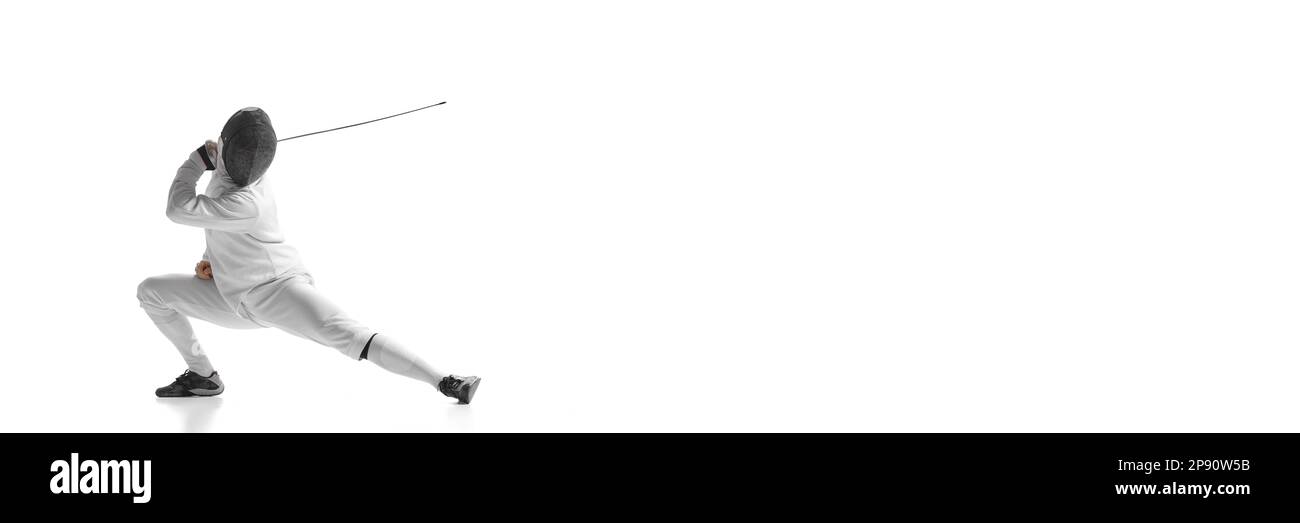 Fencing Sword In Action