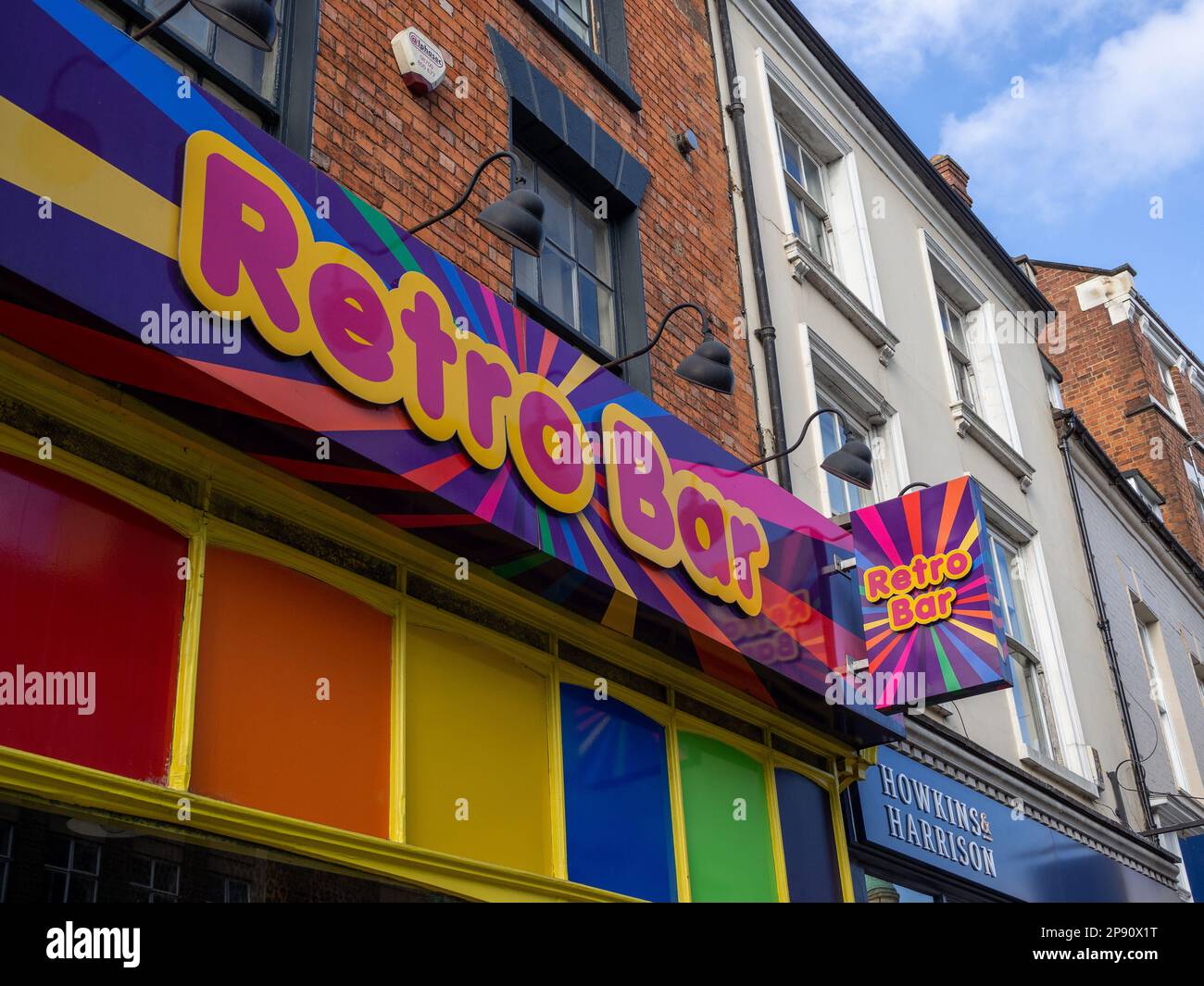 The colourful frontage of the Retro Bar, a popular venue in Bridge ...