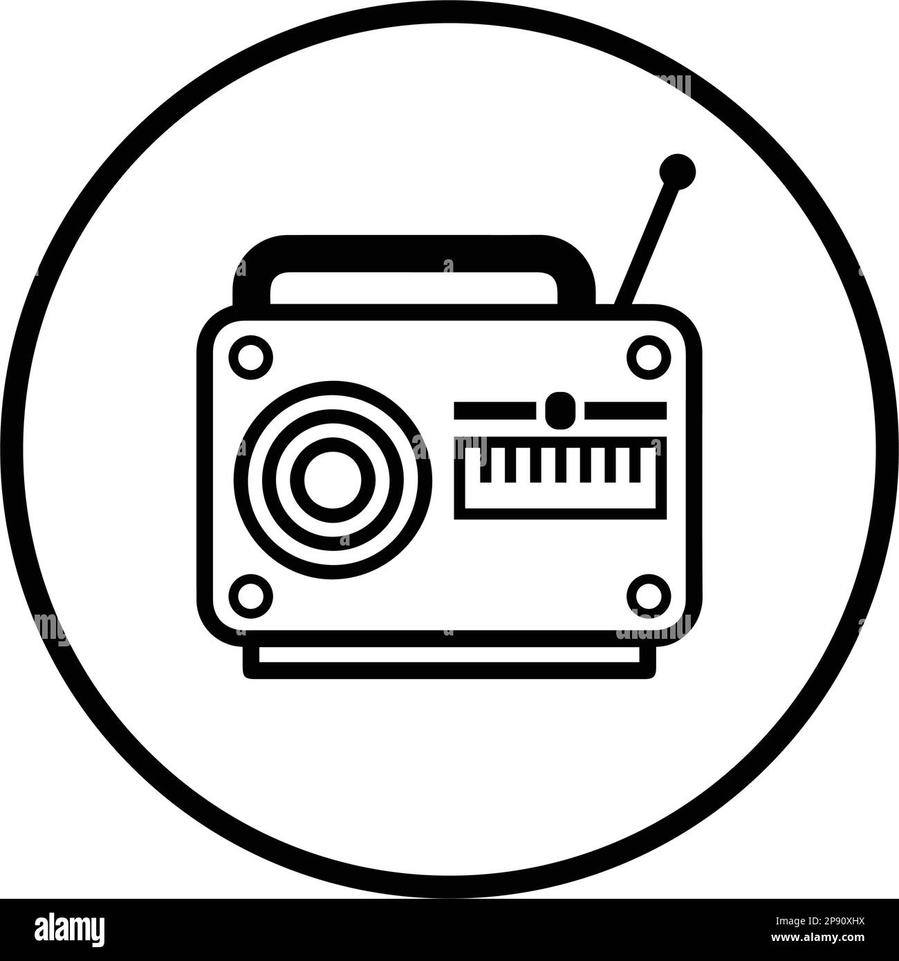 Radio Icon, vector graphics for various use Stock Vector Image & Art ...