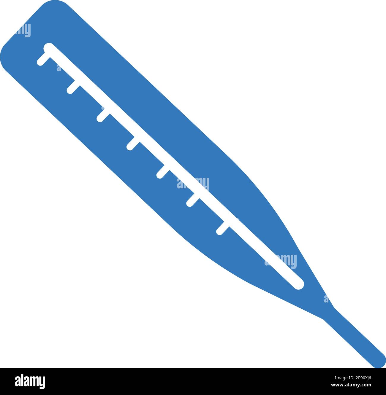 Thermometer icon, body temperature measurement. Beautiful, meticulously ...