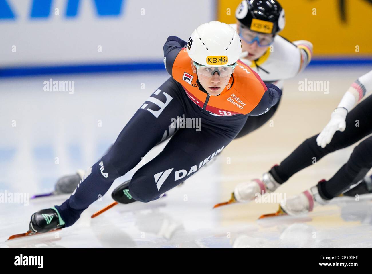 SEOUL, KOREA - MARCH 10: Selma Poutsma of the Netherlands competing on ...