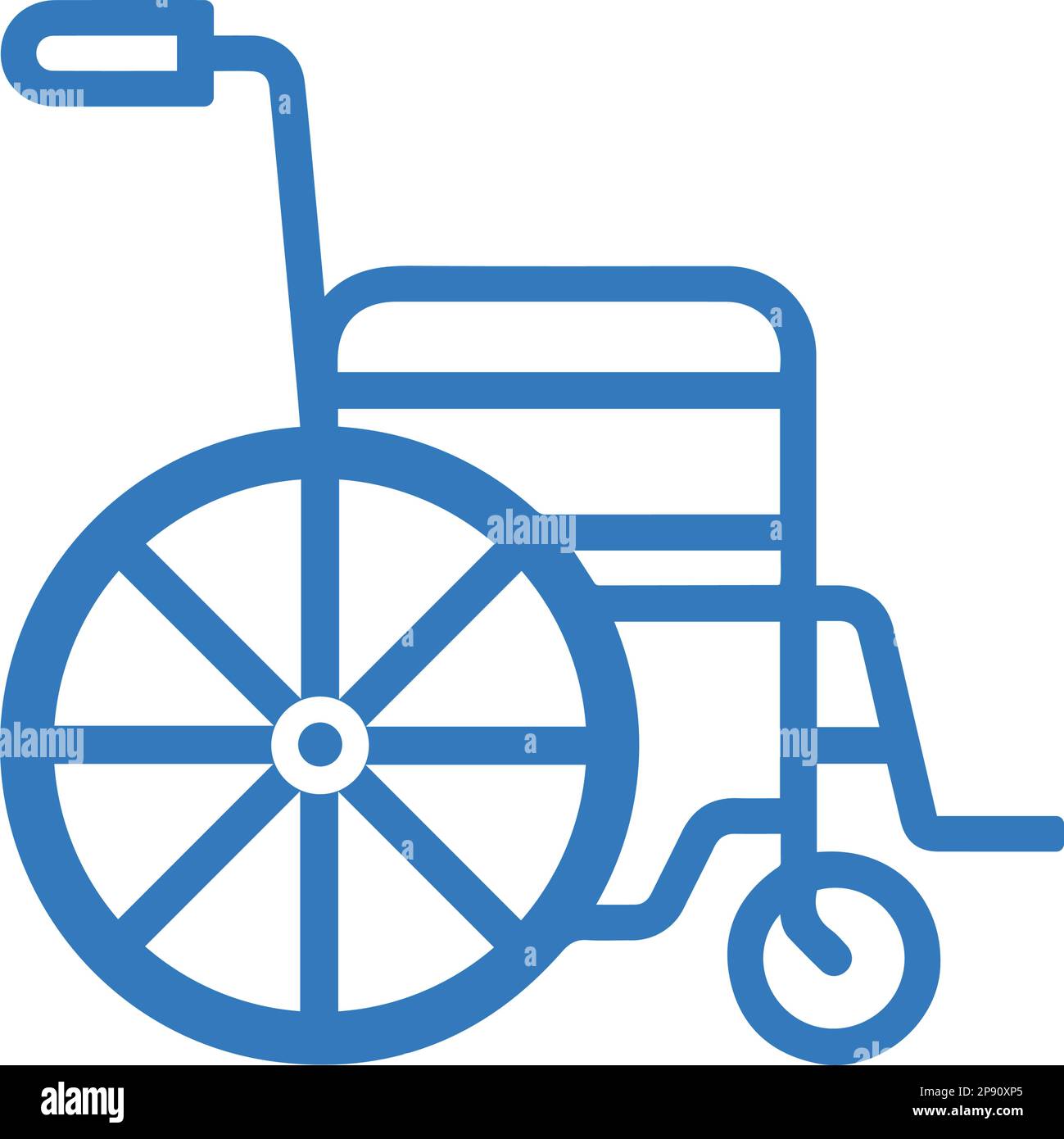 Wheelchair Icon. Beautiful design and fully editable vector for ...
