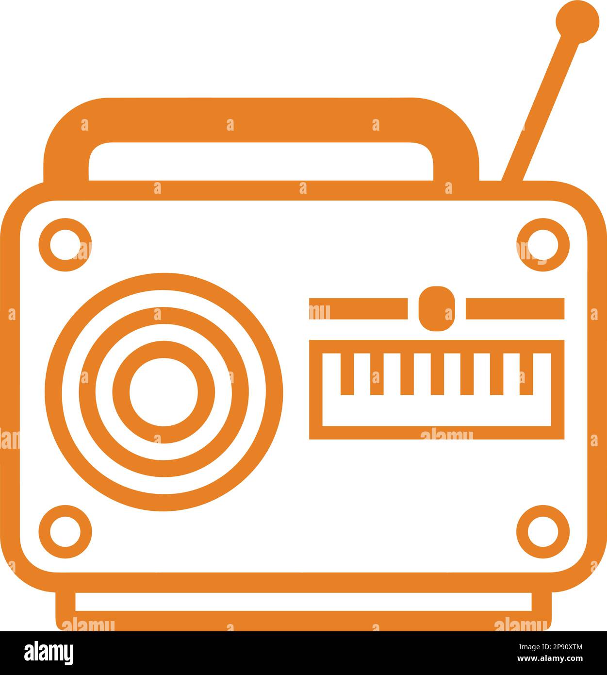 Radio Icon, vector graphics for various use Stock Vector Image & Art ...
