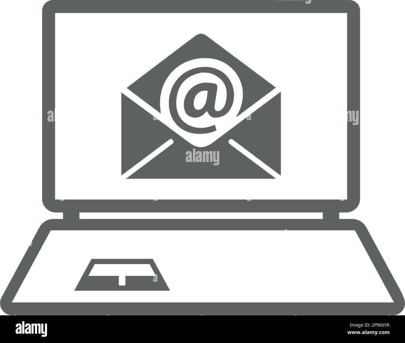 Email Inbox Mail Icon Vector Graphics For Various Use Stock Vector