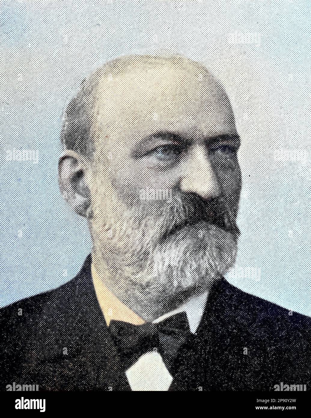 Carl Kruse, geboren am 28. Februar 1837 in Esens, Ostfriesland ...