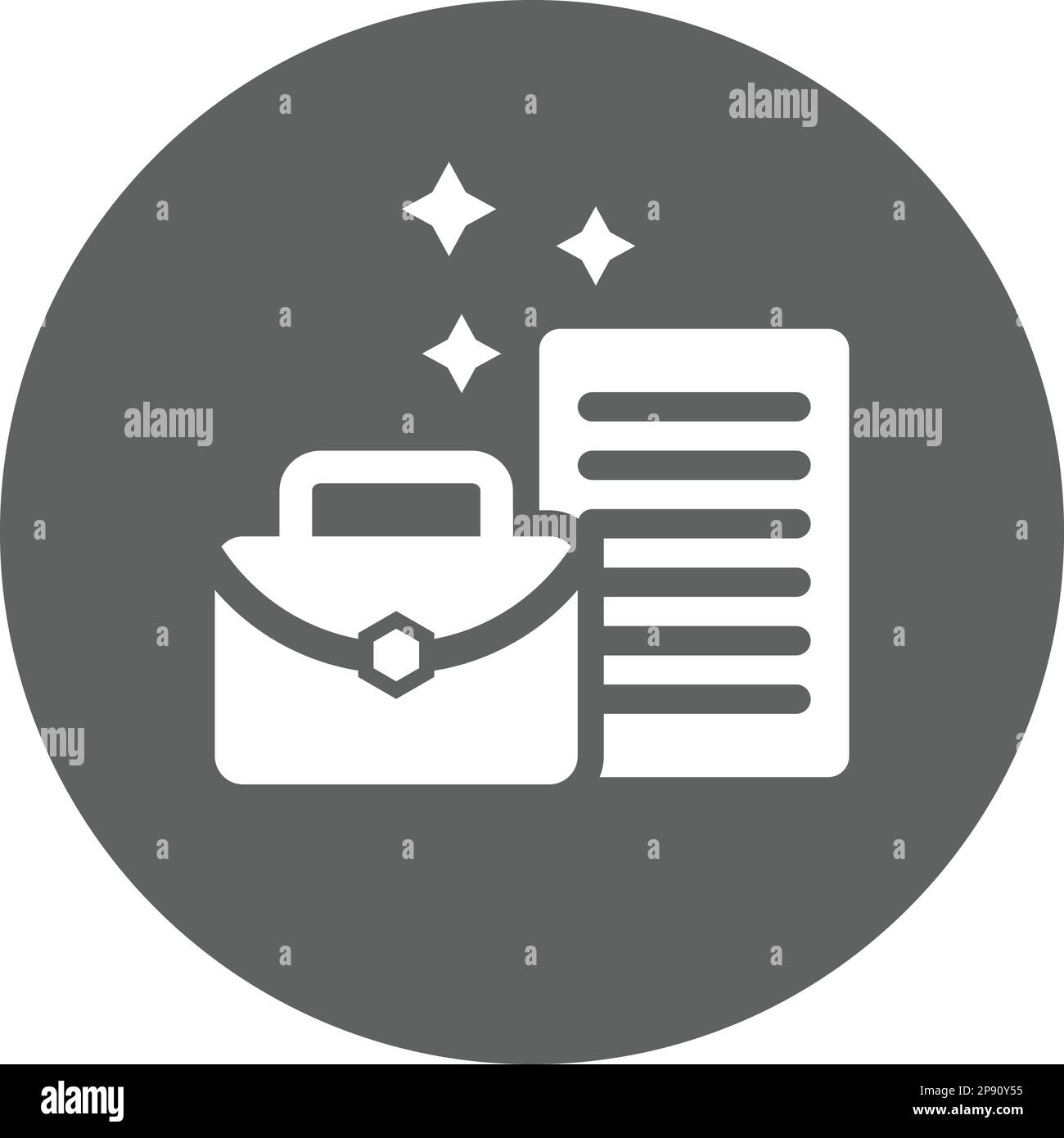 Portfolio icon. Editable Vector EPS. Meticulously design and Well ...