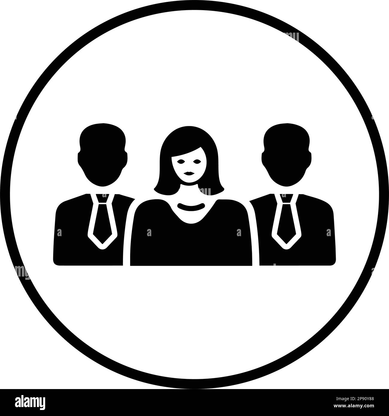 Group, team leader icon. Beautiful, meticulously designed icon. Well ...