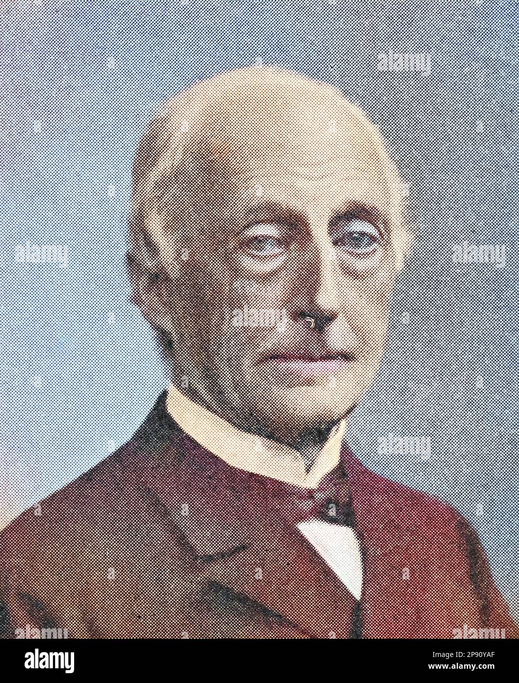 Karl Hegel, ab 1891 Ritter von Hegel (7. Juni 1813 - 5. Dezember 1901 ...