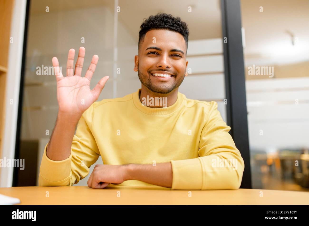 Staying in touch colleagues hi-res stock photography and images - Alamy