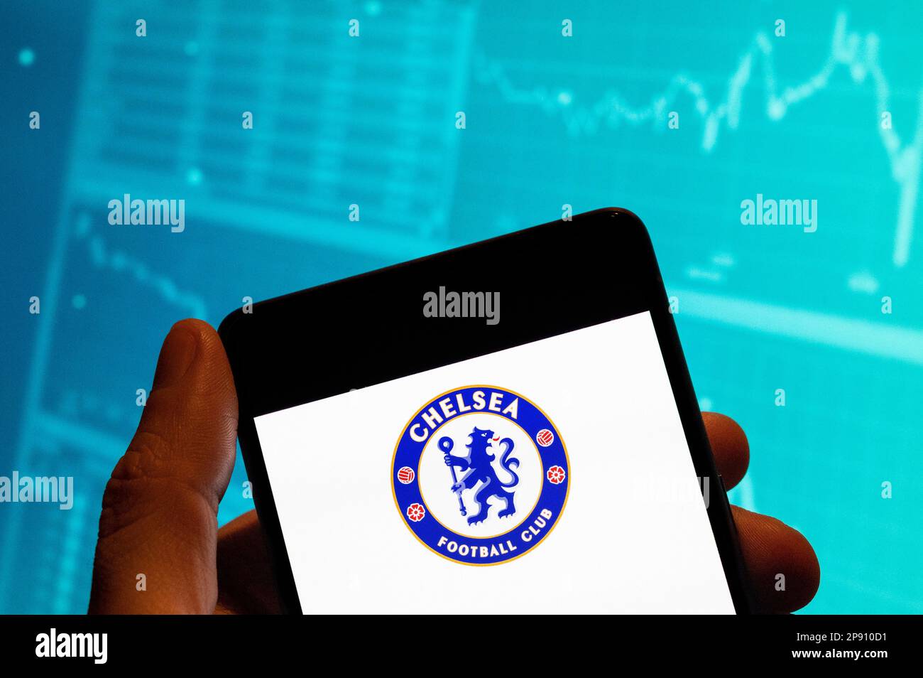 Chelsea premier league logo hi-res stock photography and images - Alamy