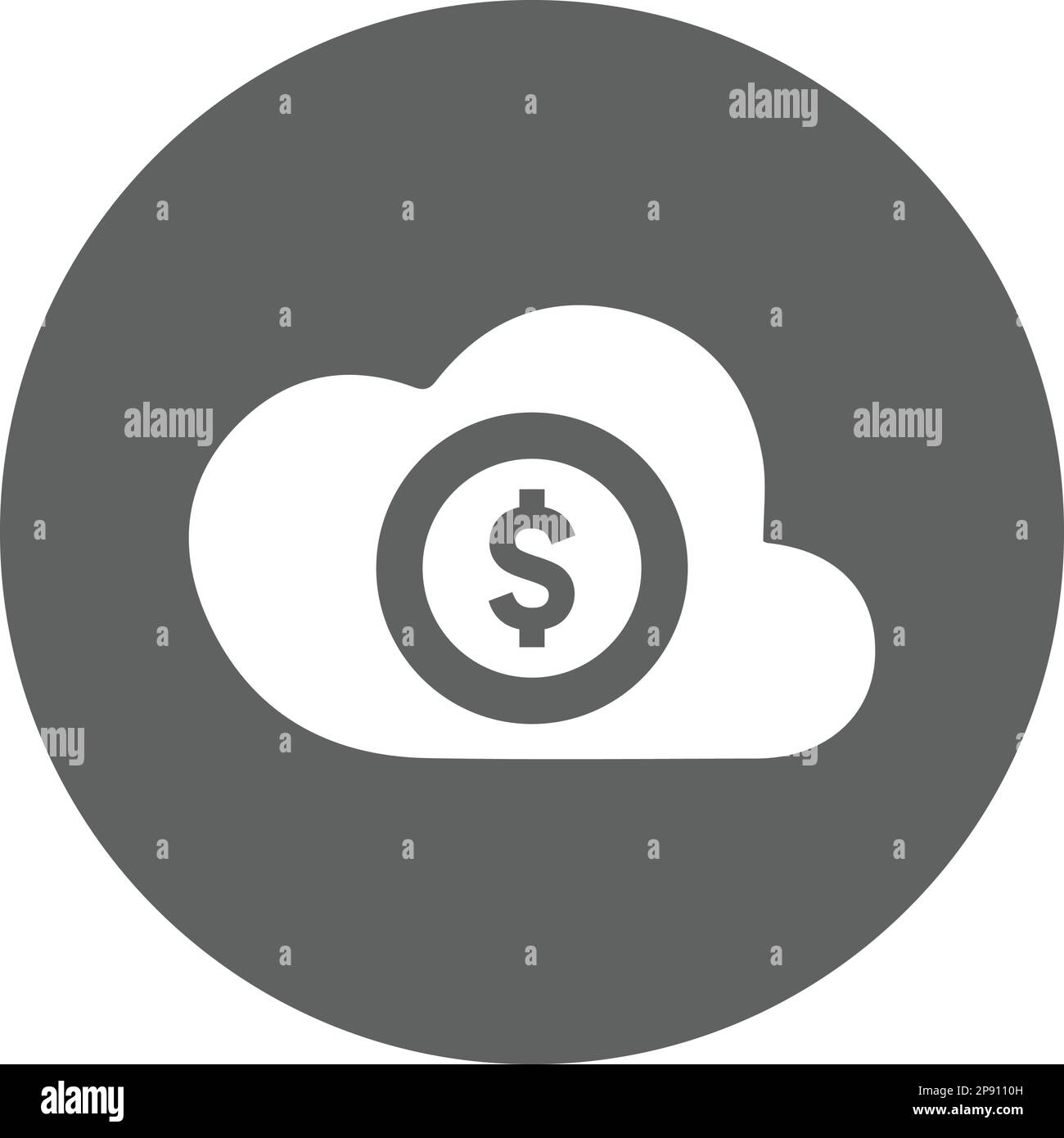 Money rain icon. Editable Vector EPS. Meticulously design and Well ...