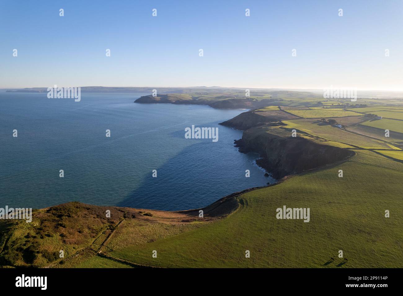 Aerial drone tourism beautiful bay hi-res stock photography and images ...