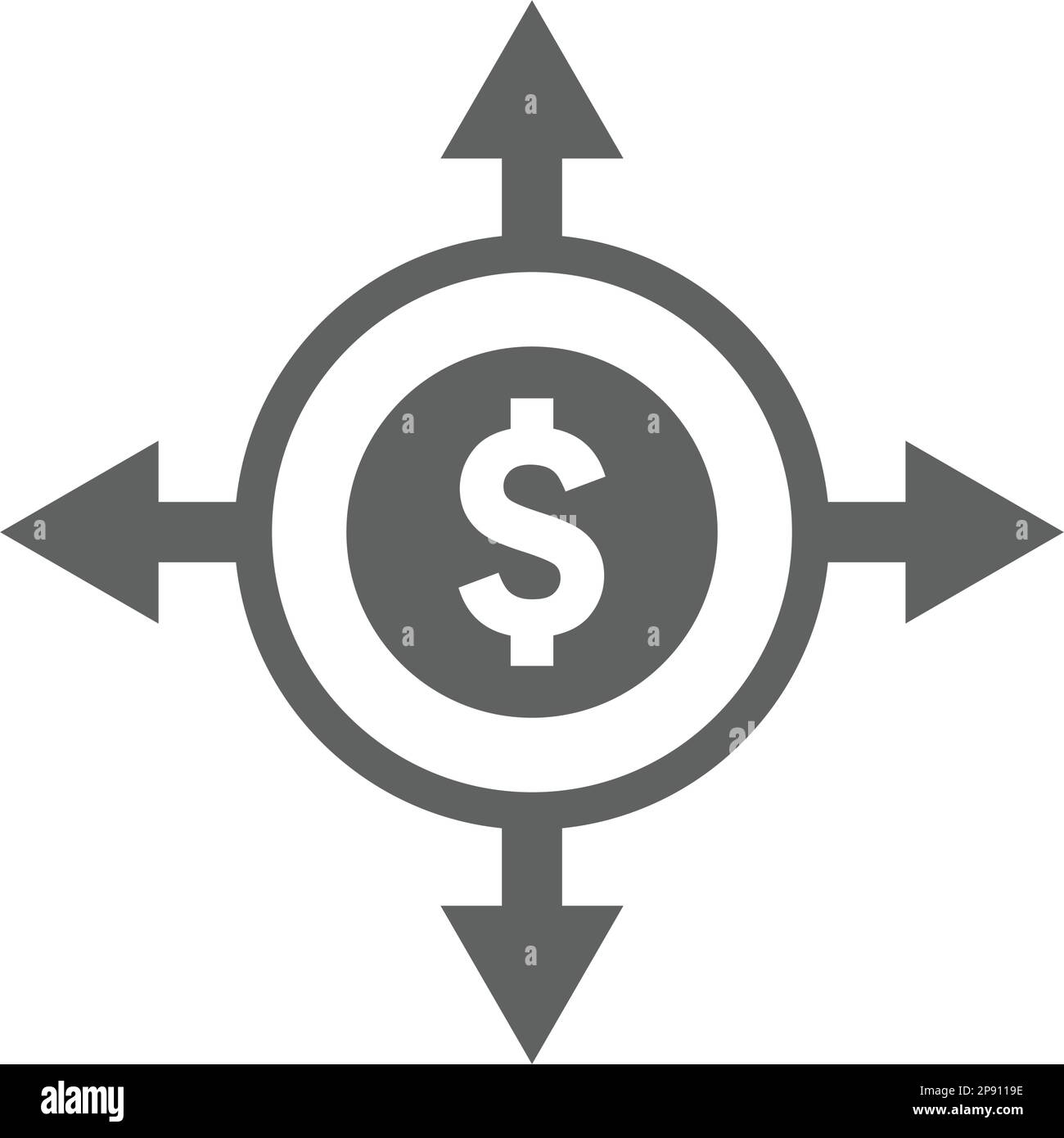 Money goals icon. Editable Vector EPS. Meticulously design and Well ...