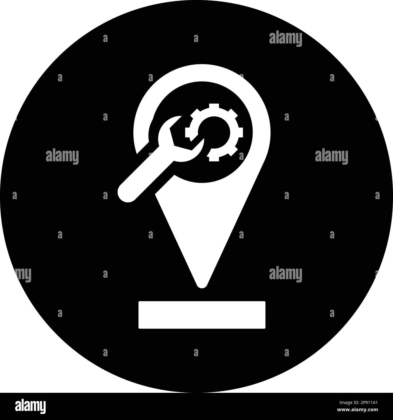 Place optimization icon. Editable Vector EPS. Meticulously design and ...