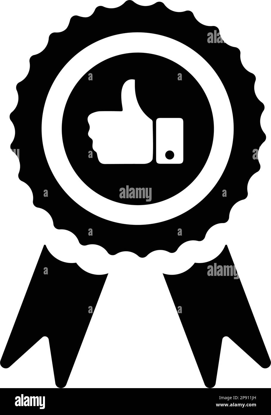 Reputation management icon. Well organized simple vector and ...