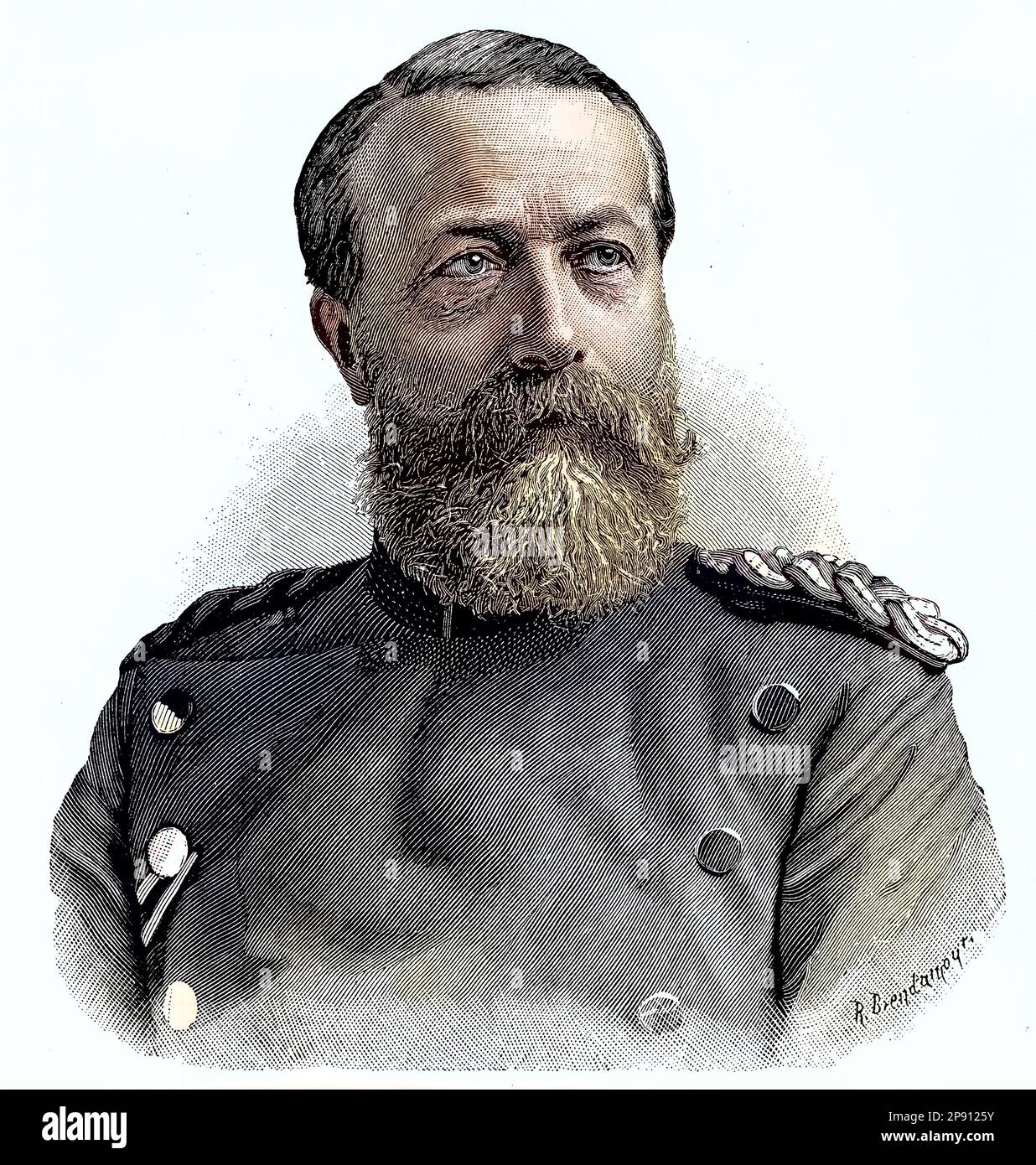 Friedrich I., Friedrich Wilhelm Ludwig, 1826 - 1907, war der Großherzog ...