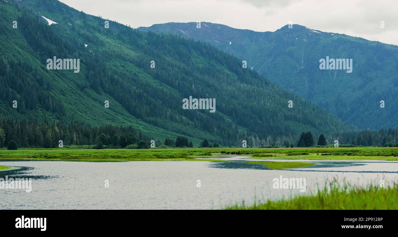 Lakes and mountains, grasslands and coniferous forests are a joy for ...